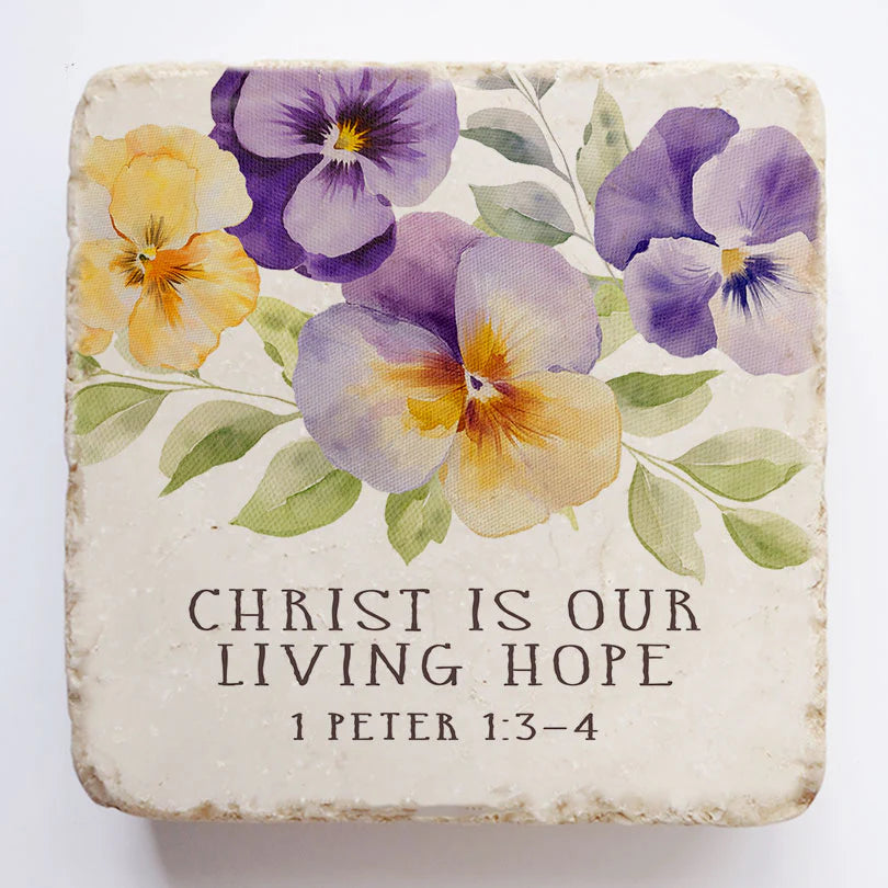 1 Peter 1:3-4 Scripture Stone, Twelve Stone Art – Gourmet & Co. Home