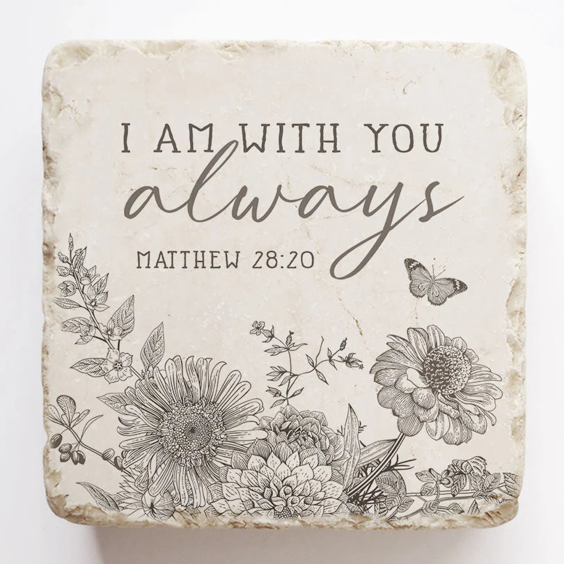 Matthew 28:20 Scripture Stone, Twelve Stone Art – Gourmet & Co. Home