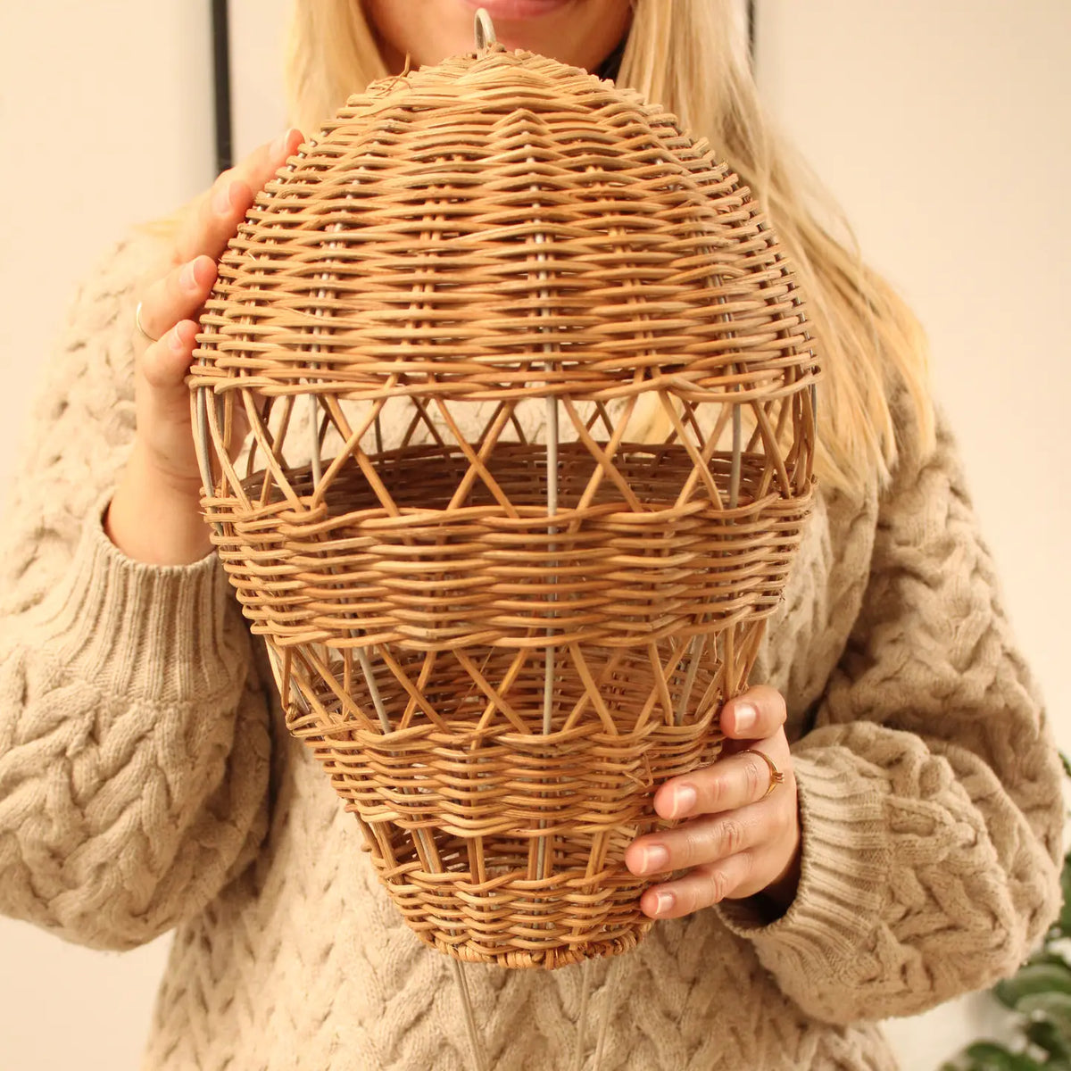 Rattan Hot Air Balloon – Gourmet & Co. Home