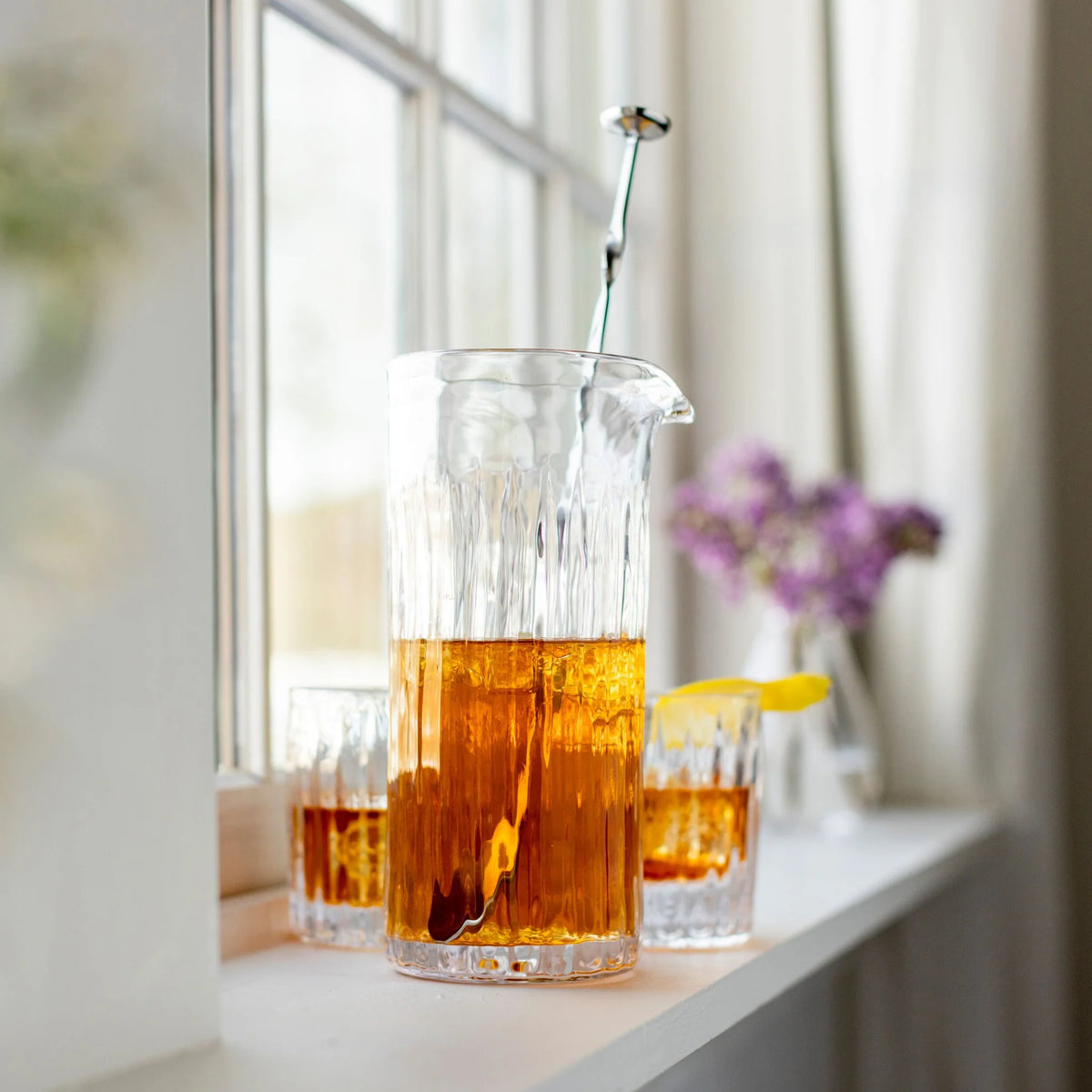 Montpelier Tall Bar Pitcher | Simon Pearce – Gourmet & Co. Home