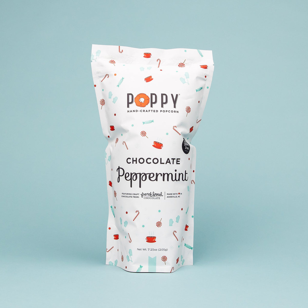 Chocolate Peppermint Poppy Handcrafted Popcorn – Gourmet & Co. Home