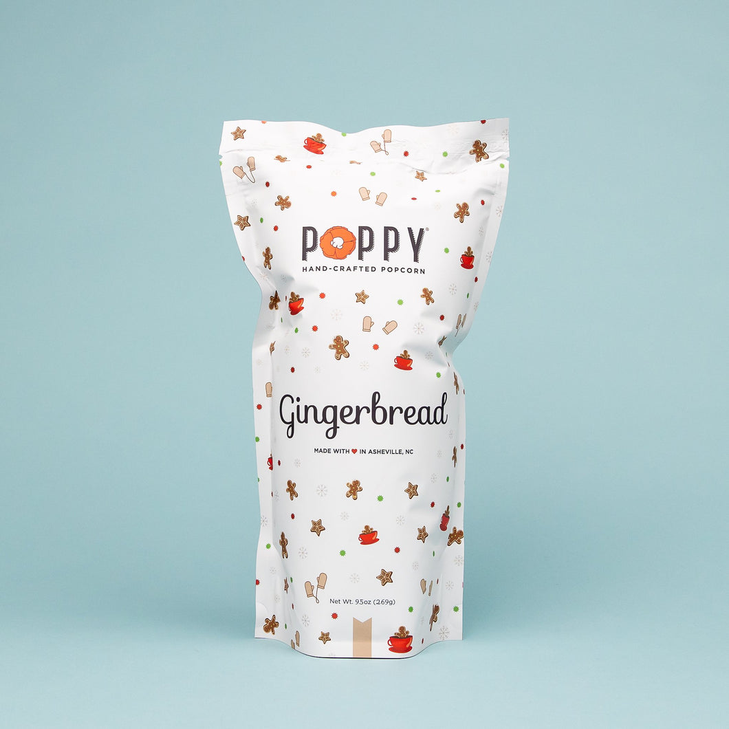 Gingerbread Poppy Handcrafted Popcorn – Gourmet & Co. Home