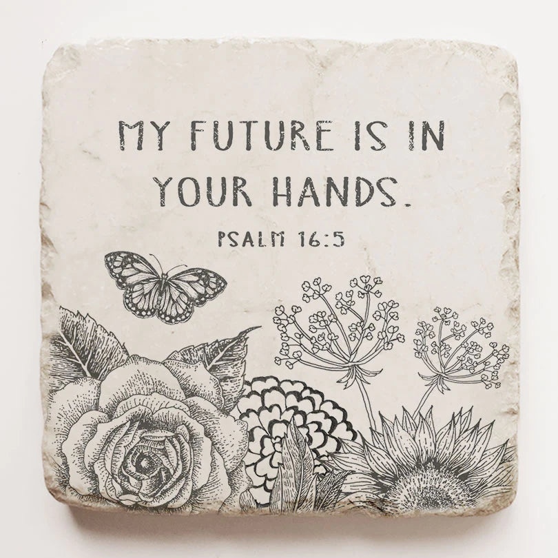 Twelve Stone Art Scripture Stone Psalm 16:5 Small Block – Gourmet & Co ...